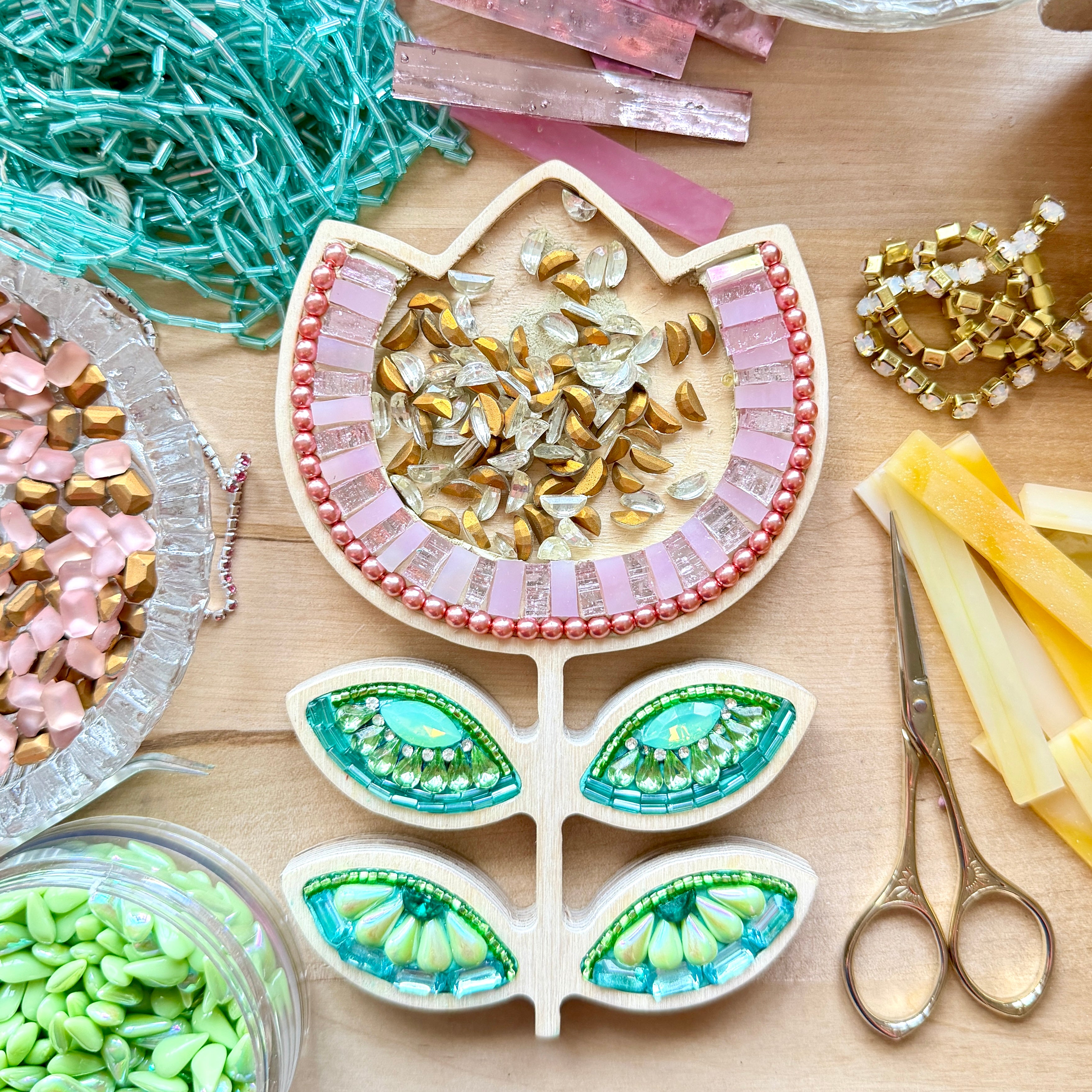 Beginner Mosaic Kits: Frame & Supplies | Sharra Frank Shop – SharraFrank